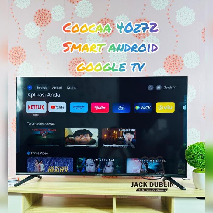 Jual TV LED COOCAA 40 INCH SMART andrGOOGLE TV 40Z72 Z72 FULL HD 4K YOUTUBE - Kota Bandung ...