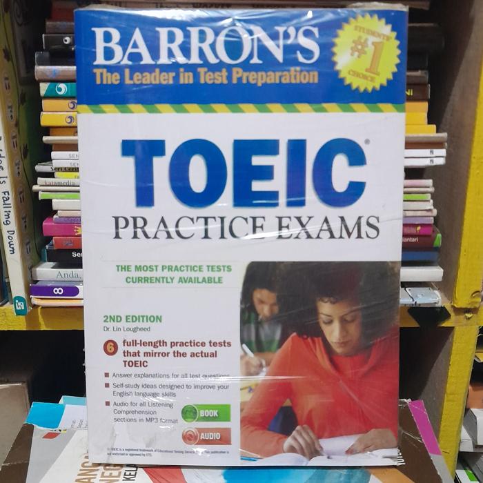 Jual Barron's Toeic Practice Exams 2nd Edition Di Seller Hachi ...