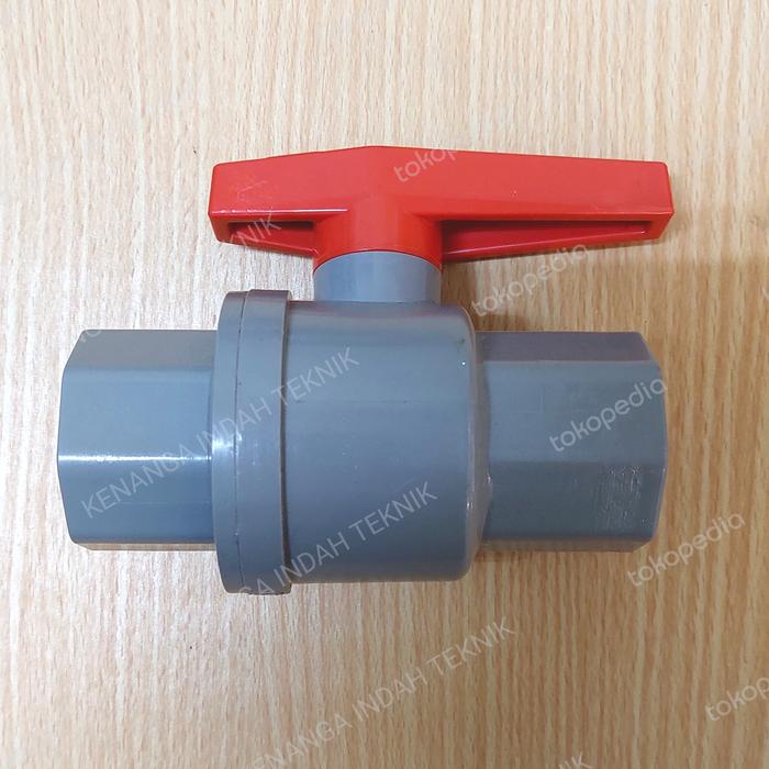 Jual Ball Valve Pvc Drat Dalam 1" inch / Stop Kran Pvc - Jakarta Barat ...