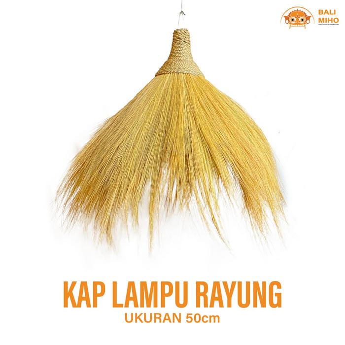 Jual Kap lampu rayung 50 cm - Kap lampu Ilalang - Kap lampu rumput ...