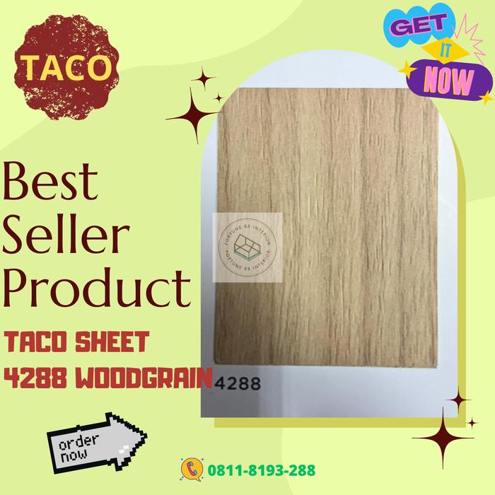 Jual TACO PVC SHEET TS 4288 TACOSHEET WOODGRAIN - Jakarta Barat ...