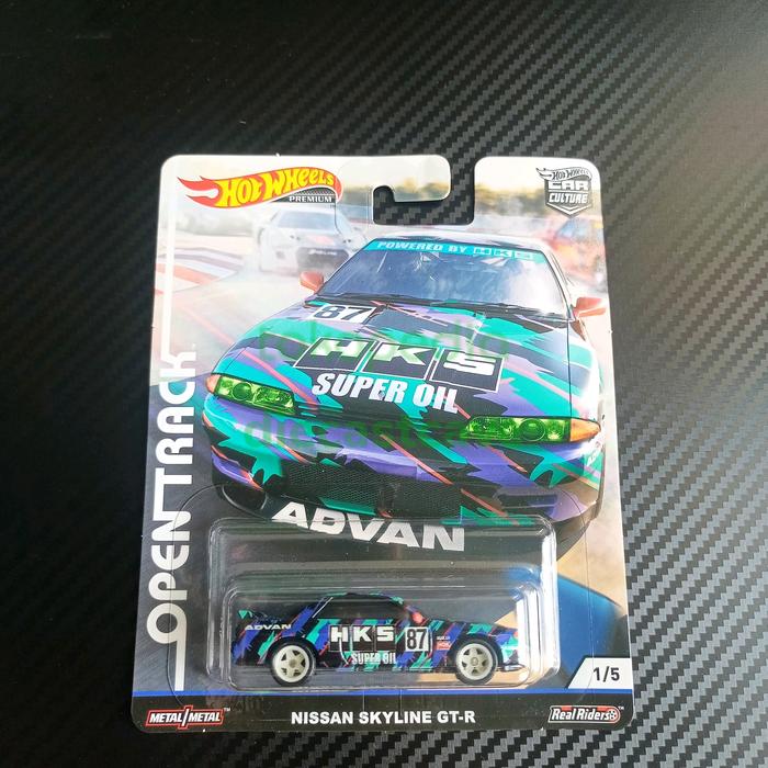 Jual Hotwheels Car Culture Premium Open Track Nissan Skyline GTR HKS ...