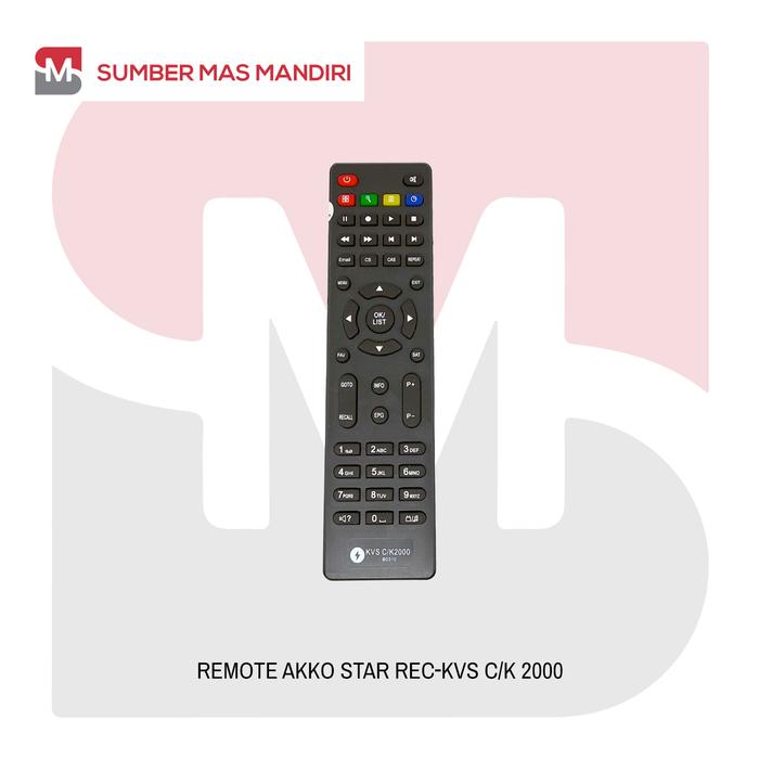 Jual REMOTE AKKO STAR RECEIVER / REMOT DIGITAL RECEIVER K VISION KVS ...