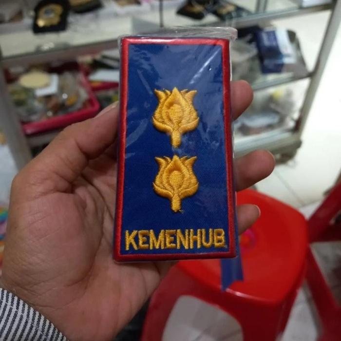 Jual Pangkat KEMENHUB 4A (bordir) - Lis merah - Jakarta Pusat - Safana ...