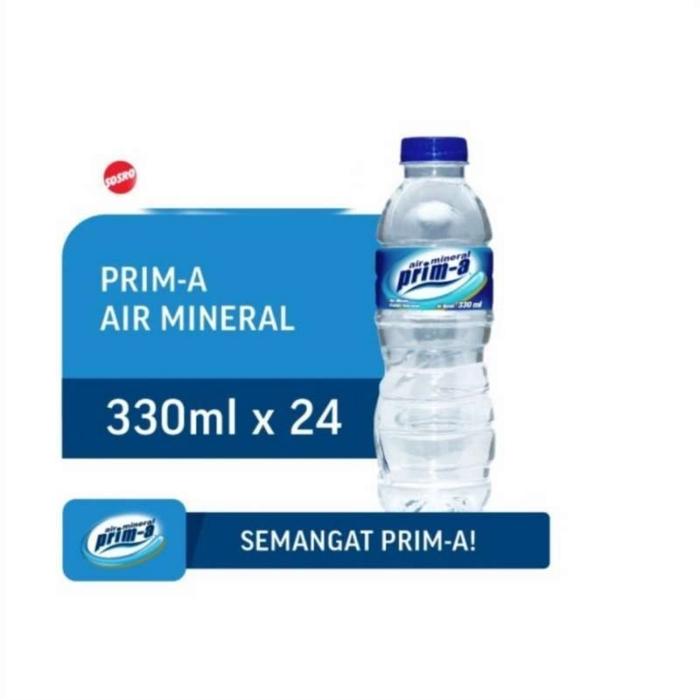 Jual Prima Air Mineral Botol 330ml 1Dus (Isi 24pcs) - Kota Tangerang ...
