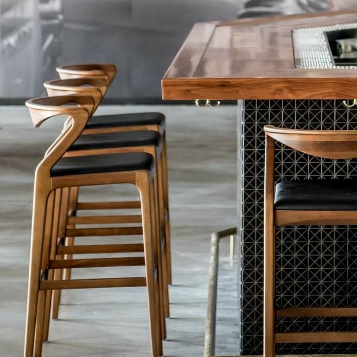 Jual Kursi Bar Stool Tinggi Kayu Jati, Kursi Bar Minimalis Termurah ...