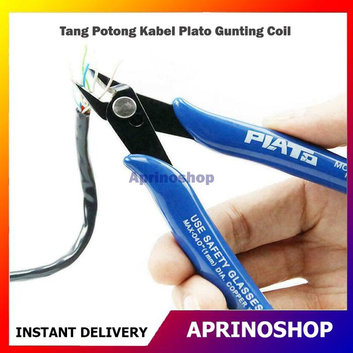 Jual Tang Potong Kabel 5 Inch Pemotong Coil Vaper Gunting Kawat Kabel ...