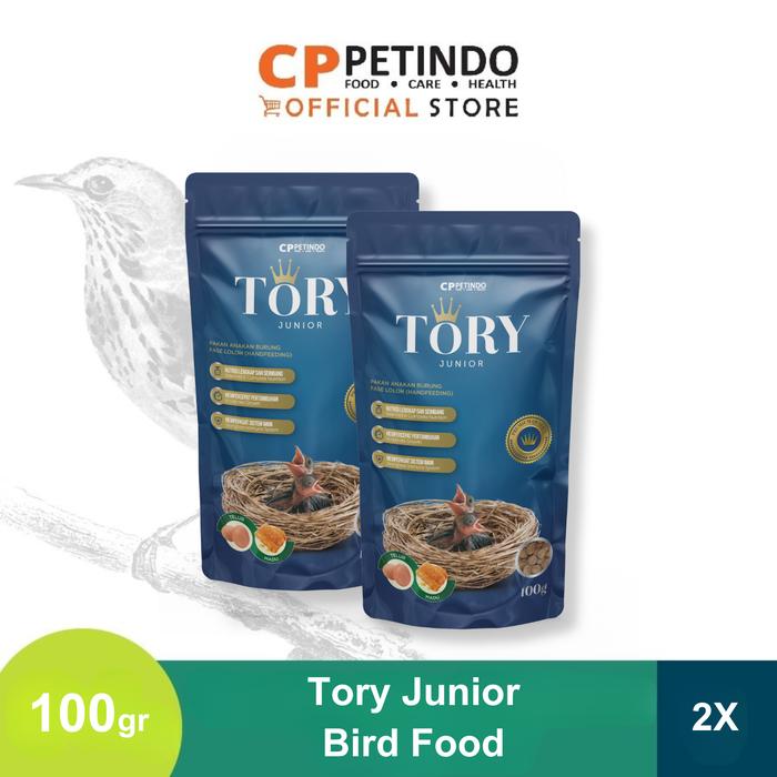 Jual Tory Junior Pakan Anakan Burung Handfeeding Bird Food 100gr - Isi ...