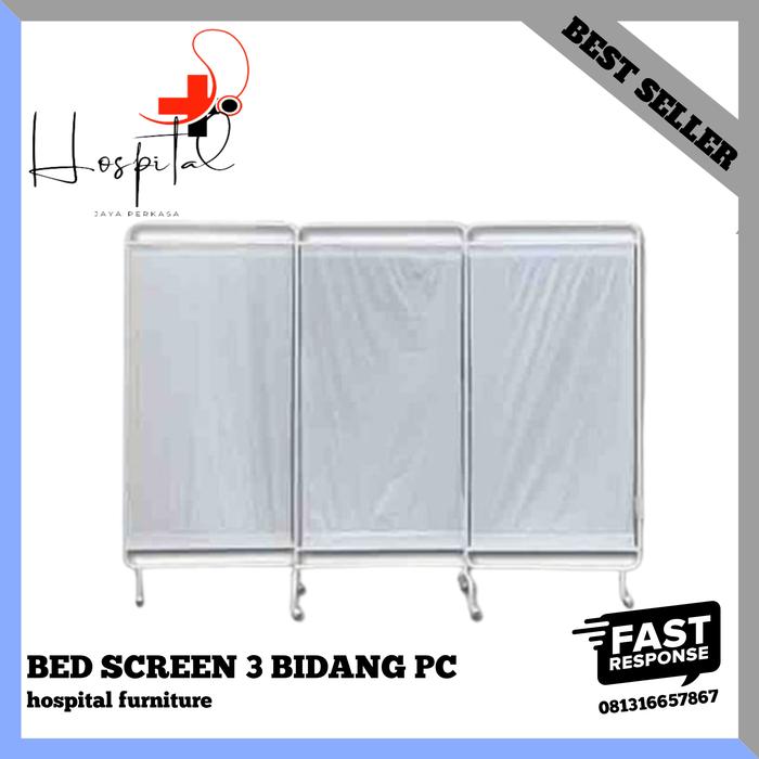 Jual Bedscreen 3 Biadang Besi|Pembatas Ruangan 3 Bidang Besi PC - Kab ...