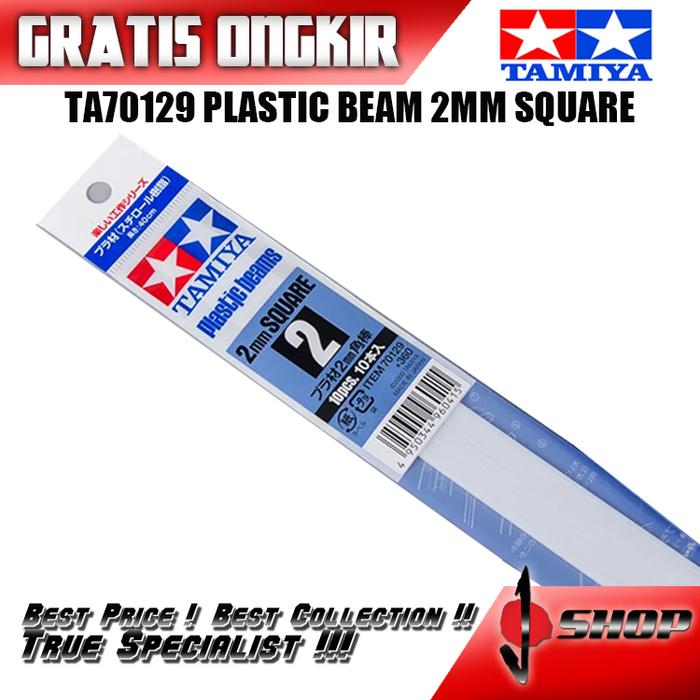 Jual TAMIYA 70129 PLASTIC BEAM 2MM SQUARE - Kota Semarang - J-SHOP ...