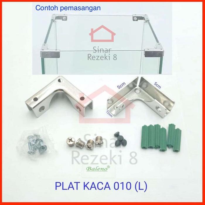 Jual Plat Kaca 010 L Siku Besi Sudut Pelindung Sudut Meja Ujung Lemari ...