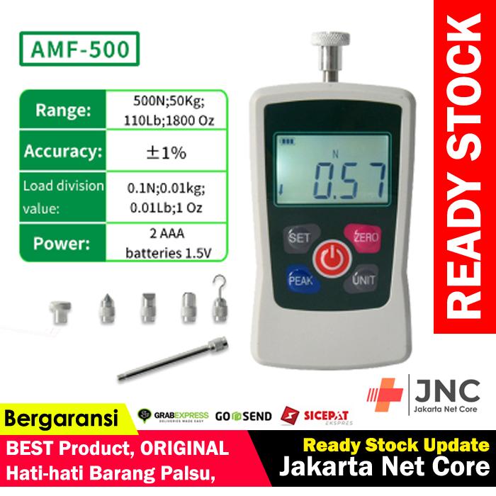 Jual AMF-500 50kg Aliyiqi Digital Push Pull Force Gauge dynamometer ...