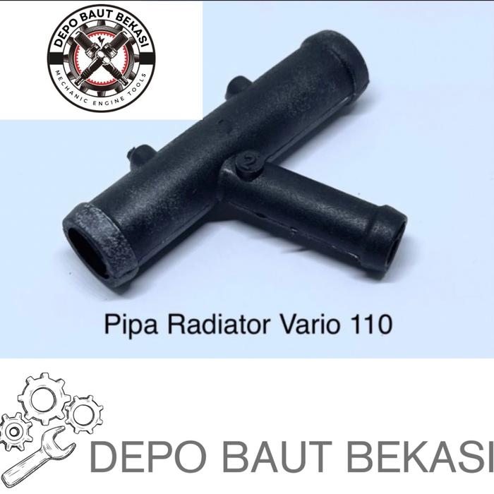 Jual Pipa Radiator Vario 110/ Pipa Radiator T Joint Three Way Vario 110 ...