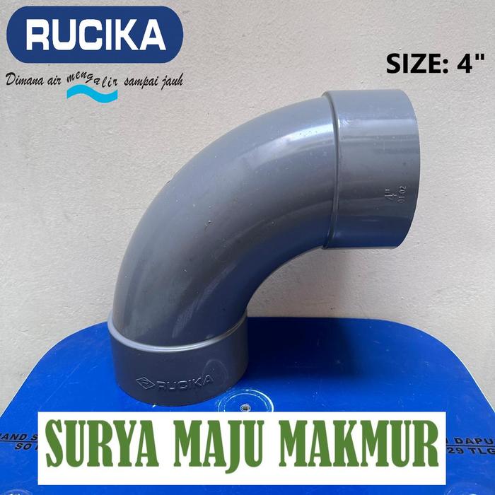 Jual RUCIKA LARGE RADIUS 4” INCH LONG ELBOW KENI PANJANG KNEE KNIE DV - Kota Surabaya - Surya ...