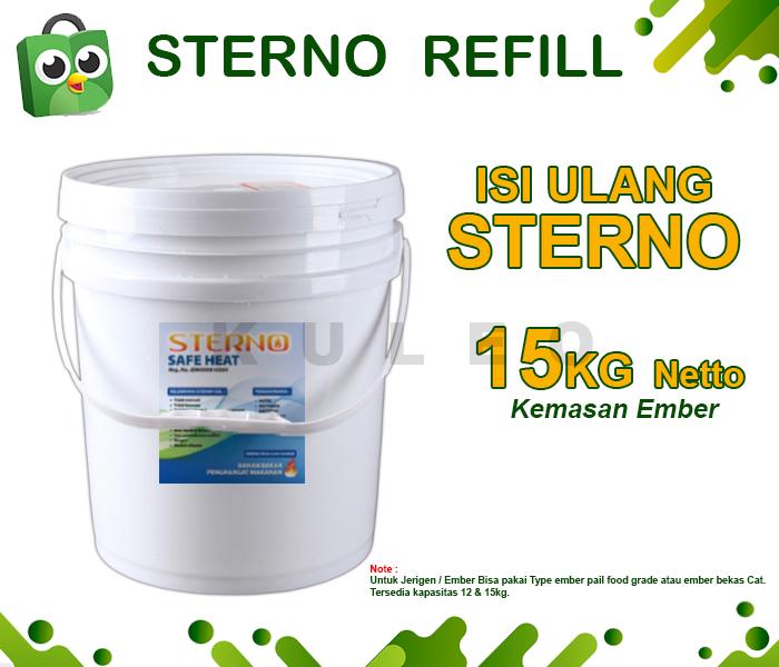 Jual Sterno Gel refill isi ulang / Refill Sterno Jelly - Kemasan Ember ...