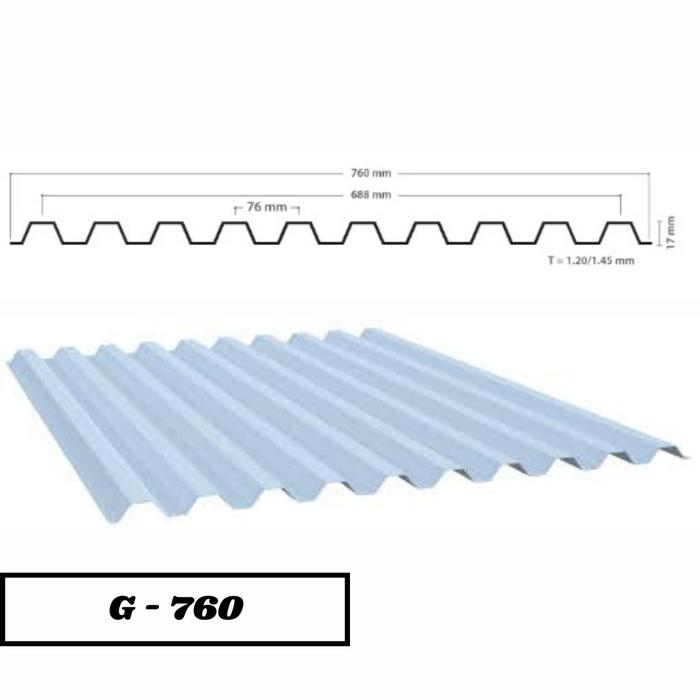 Jual UPVC Cladding and Roof - G-760 - Kab. Bogor - Serba Atap | Tokopedia