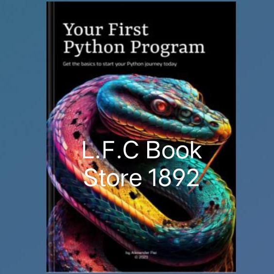 Jual Buku Your First Python Program - Jakarta Barat - L.F.C Book Store 1892 | Tokopedia