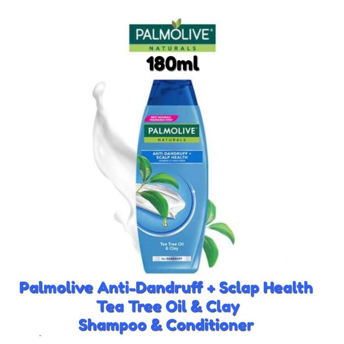 Jual Palmolive Naturals Shampoo & Conditioner Anti-Dandruff 180ml ...