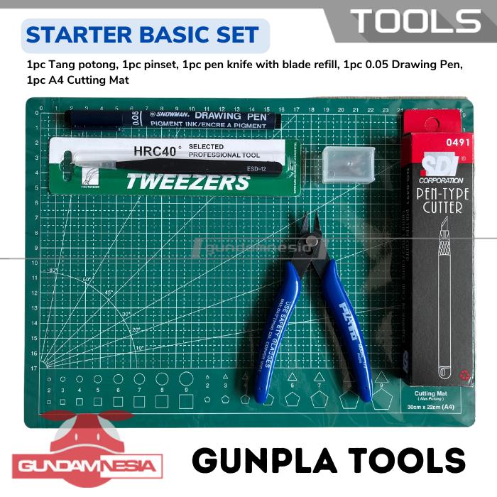 Jual Alat Rakit Gundam / Gunpla Starter Tool Set - Basic - Kota Malang - GundamNesia | Tokopedia