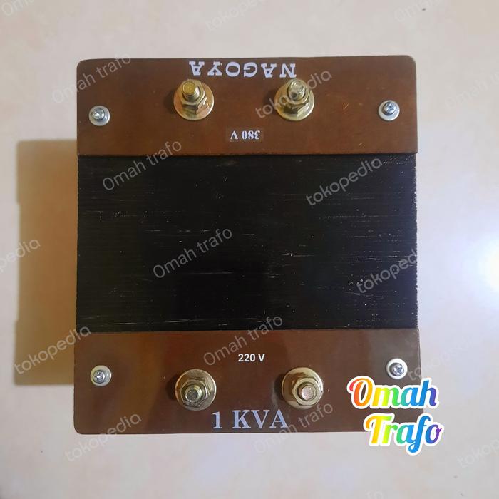 Jual trafo isolasi induksi step down / up 1kva 1000 watt 380v / 220v ...