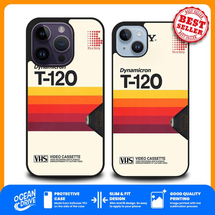 Jual Case iPhone 14 13 12 11 XR X XS Pro Max Retro VHS Box YD0864 OCDR ...