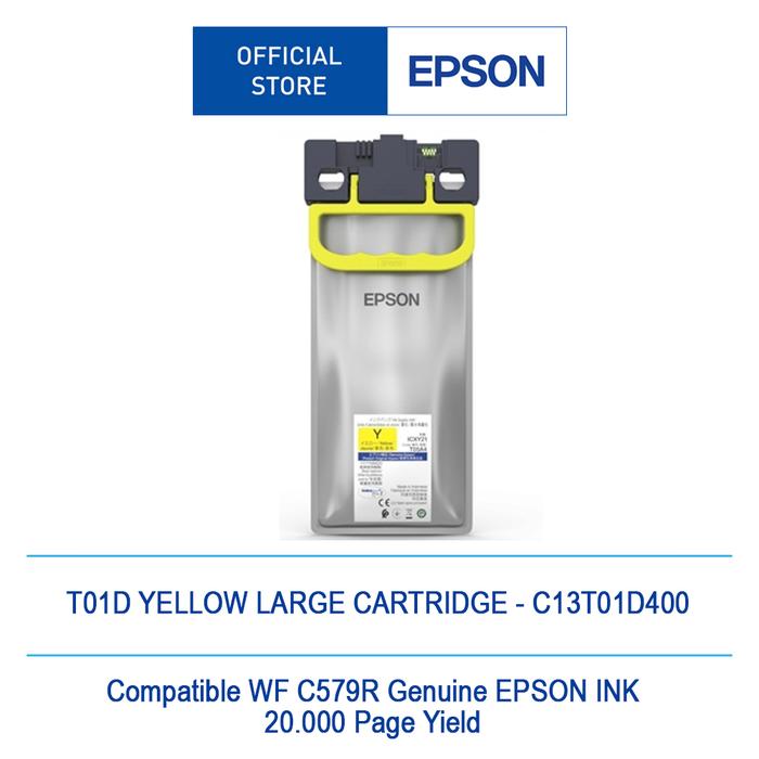 Promo Tinta Cartridge Epson T01D LARGE for WF-C579R - C13T01D100 ...
