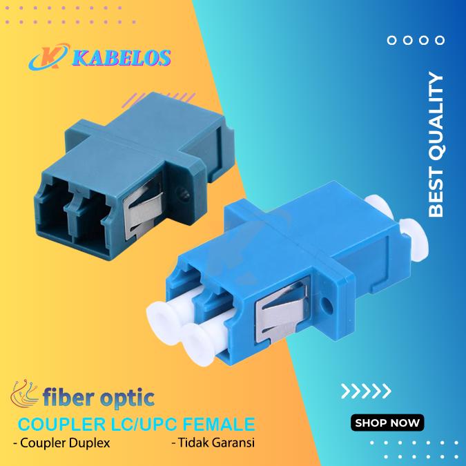 Jual Coupler LC | Adapter LC/UPC Fiber Optic Duplex - Jakarta Pusat ...