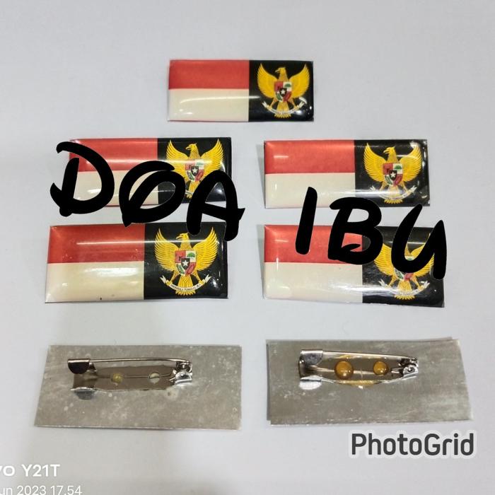 Jual pin paskibra pin MPG(merah putih garuda) dasar hitam - Jakarta ...