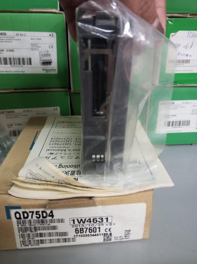 Jual Mitsubishi Melsec Qd75D4 Q-Series Positioning Unit Plc Melsec-Q ...