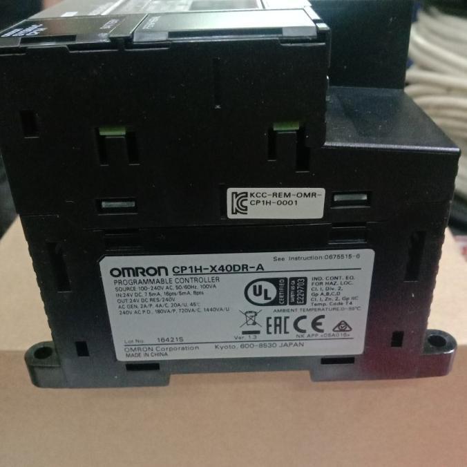 Jual Plc Omron Cp1H-X40Dr-A Cp1H X40Dr A Original - Jakarta Selatan ...