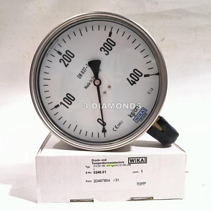 Jual PRESSURE GAUGE WIKA 6" - 400 KG ASLI GERMANY - Kota Bandung - 3 ...