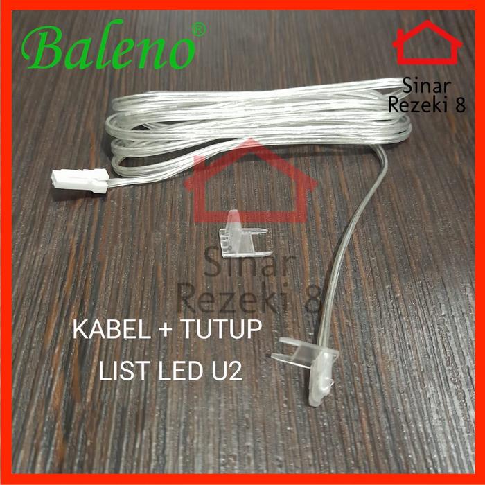 Jual Kabel + Tutup List LED U2 / Plug Ujung - Kota Tangerang Selatan - Sinar Rezeki 8 | Tokopedia