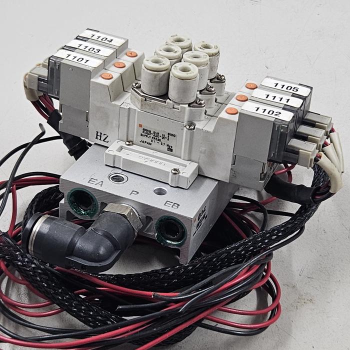 Jual SMC Solenoid Valve Manifold 3set SY3220 SY3220-5L0Z-C4 24VDC - Kota Batam - Toko Listrik ...