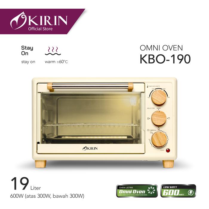 Promo Kirin Omni Oven 19 Liter KBO-190 / Oven Listrik Low Watt/ Pemanggang Cicil 0% 3x - Jakarta ...