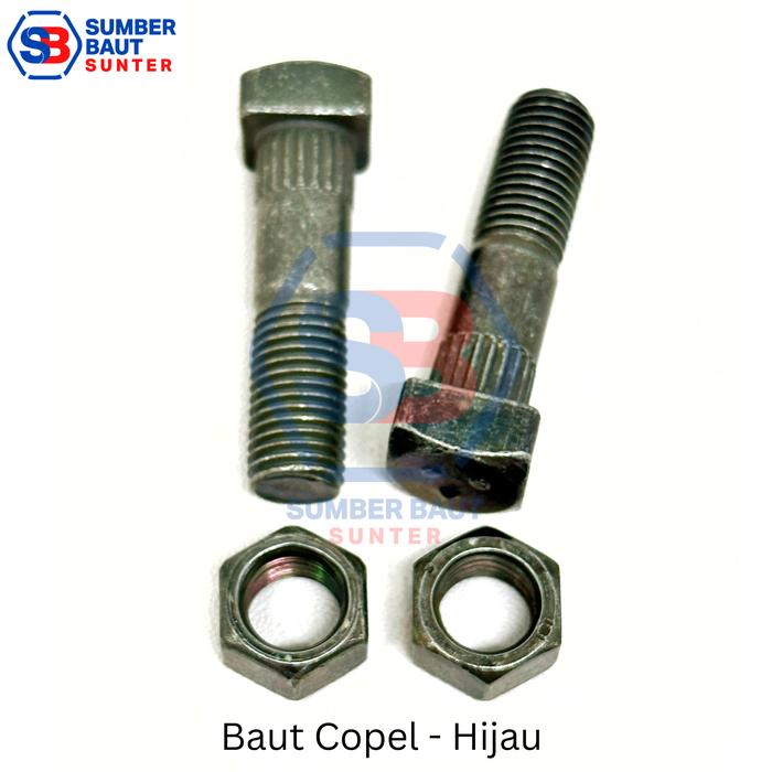 Jual M10 x 1.25 x 37 Baut Kopel Mur / Bolt Copel Nut S 4 FE 111 ...