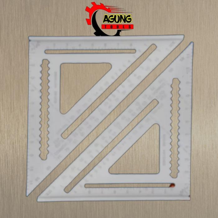Jual Penggaris Segitiga Speed Square 12 Inch Alumunium Woodworking 2 ...