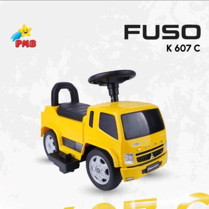 Jual Mainan Anak Mobil Aki Tolocar PMB K607C Truck Mitsubishi Fuso K ...