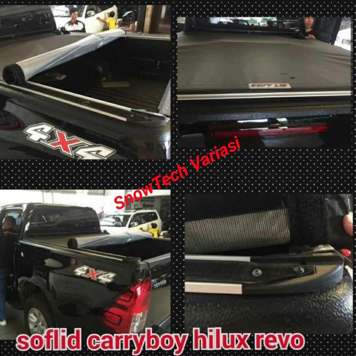Jual Tutup Bak Terpal Softlid Soft lid Carryboy Hilux Revo - Jakarta ...