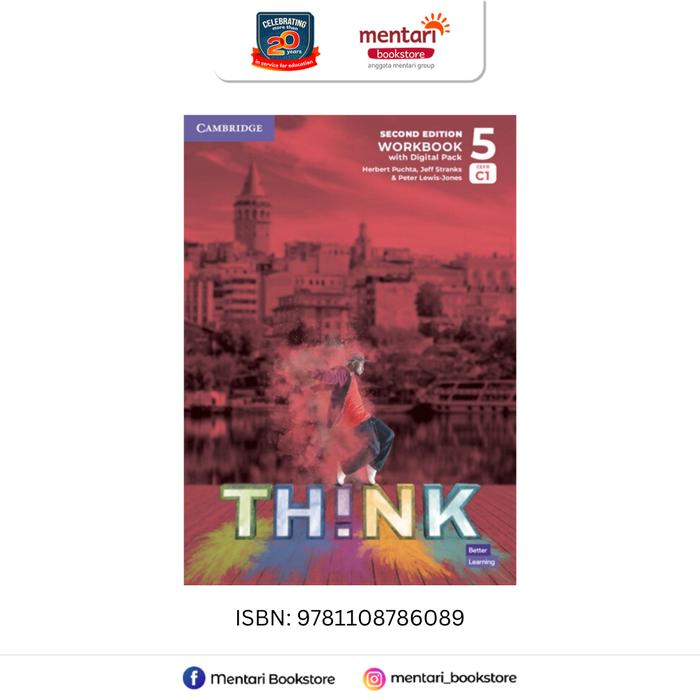 Jual Cambridge Think British English w/ Digital Pack 2nd Edition | Buku ...