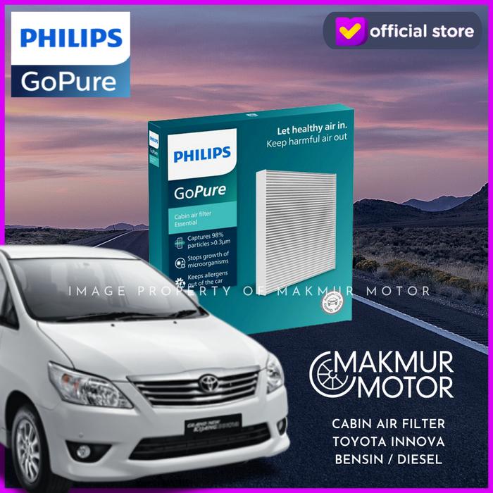 Jual PHILIPS GOPURE CABIN AIR FILTER / FILTER AC INNOVA LAMA - Jakarta ...