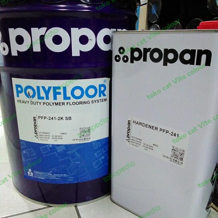 Jual Cat Epoxy lantai PROPAN POLYFLOOR PRIMER PFP-241 2K SB(20KG - SET ...