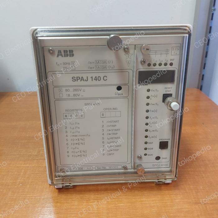 Jual NEW ABB SPAJ 140c Differential Relay Transmitter Transducer Meter ...