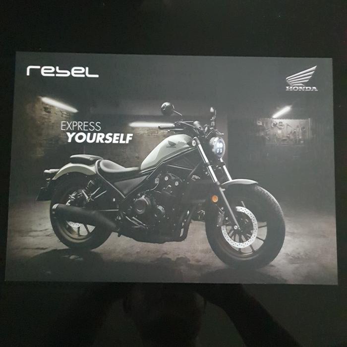 Jual Brosur Honda Rebel ( flyer ) - Kota Semarang - BESIEGE_HOBBY ...