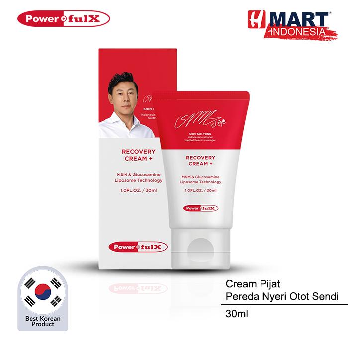 Promo PowerfulX Recovery Cream Krim Pijat Pereda Nyeri Otot Sendi 30ml ...