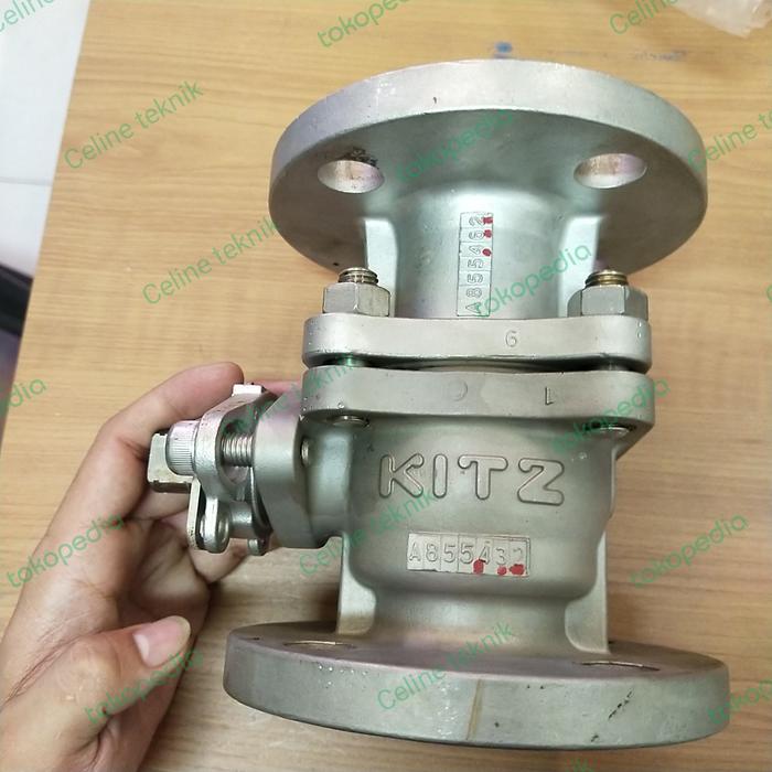 Jual Ball Valve 2" Inch Kitz Stainless 304 JIS 10K - Jakarta Barat ...