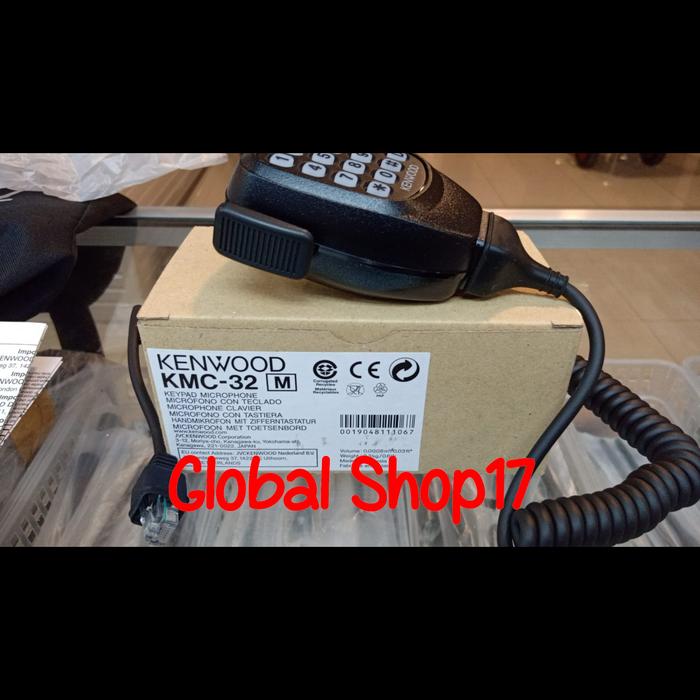 Jual Kenwood KMC-32 Hand Microphone TM-281 TM-471 Handmic Rig Handle ...