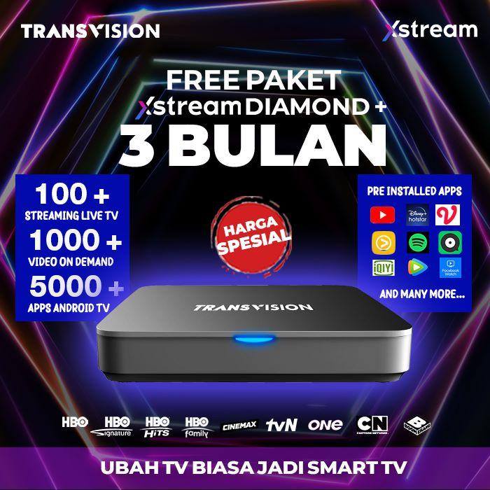 Jual Transvision Xstream Android Tv Box - Bonus Free All Channel ...