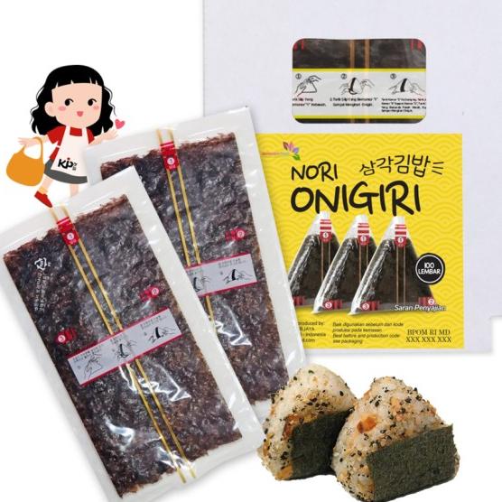 Jual Javasuperfood Nori Onigiri / Rumput Laut Untuk Onigiri 20' lembar ...