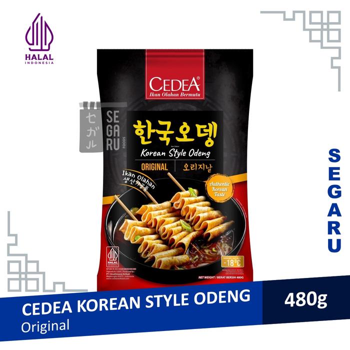 Jual CEDEA Korean Odeng Eomuk | Korean Fish Cake 480 Gram - ORIGINAL ...