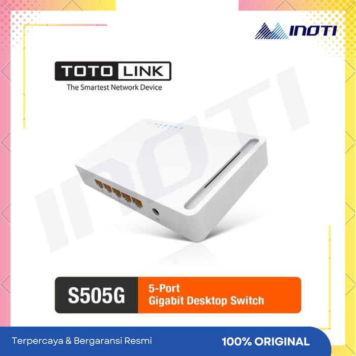 Jual TOTOLINK S505G 5-Port Gigabit Desktop Switch - Jakarta Barat ...